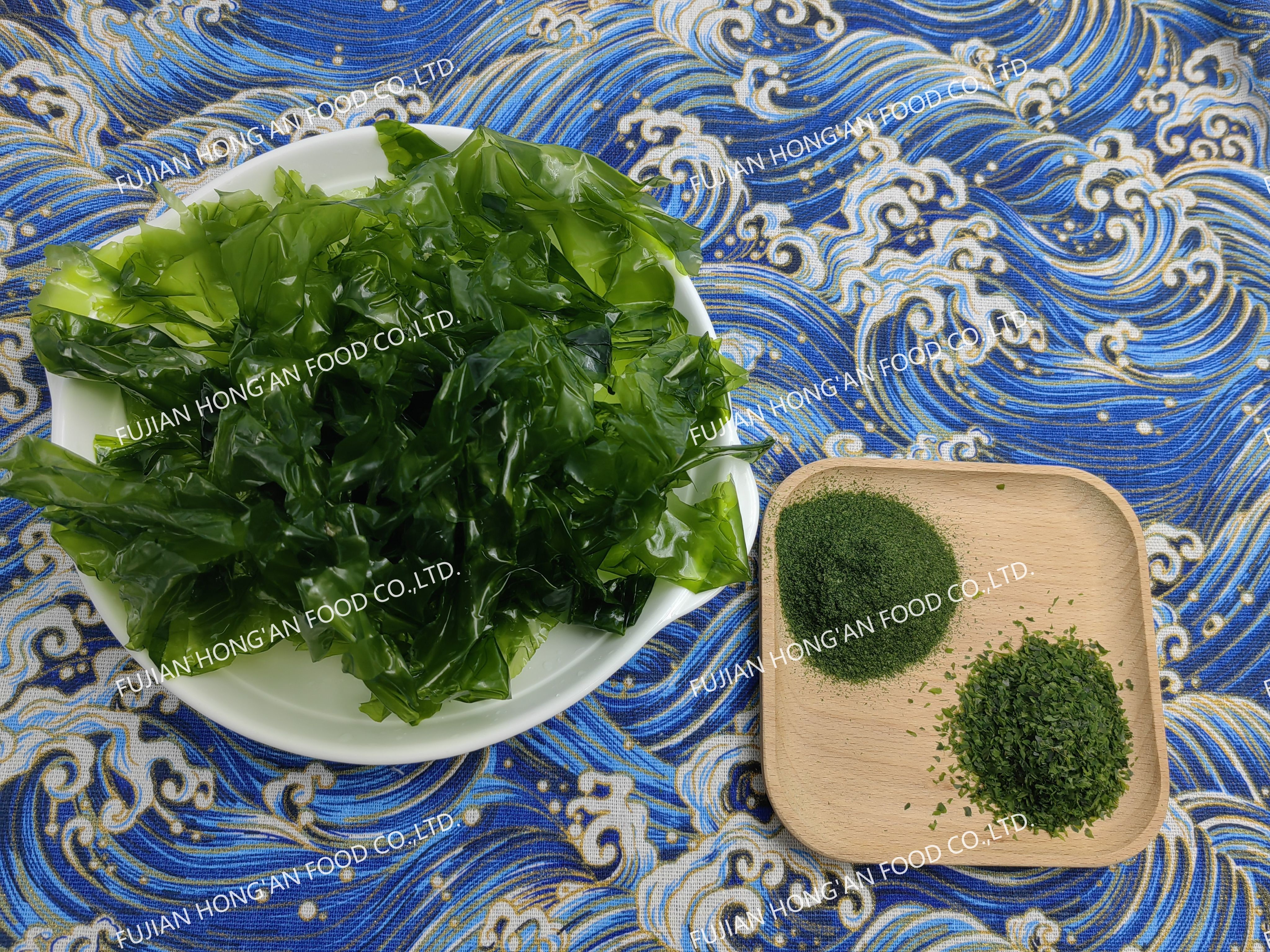 Umami Taste Ulva Lactuca Seaweed Green Algae Sprinkle Spice HACCP Certified