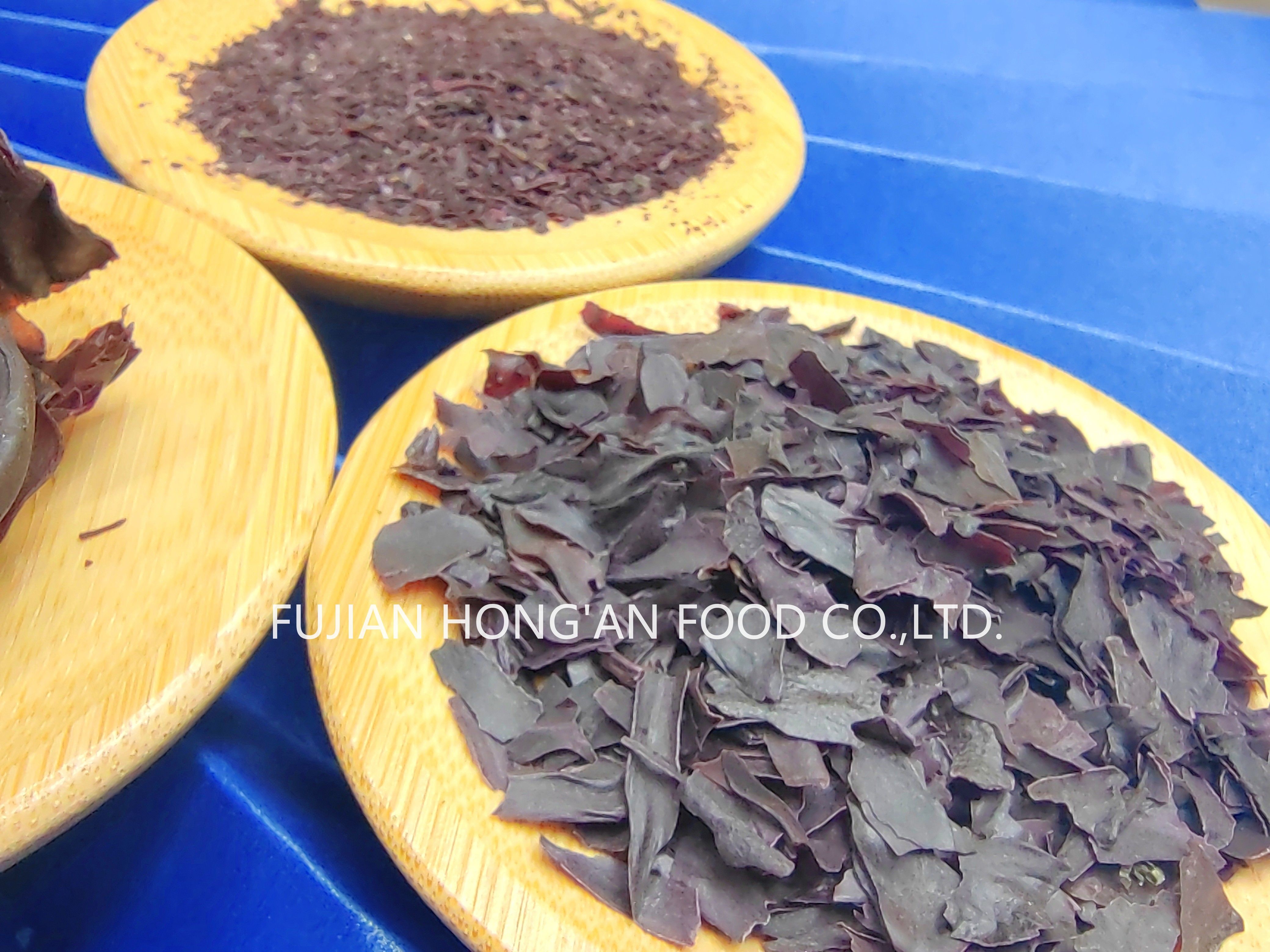 Dried And Powdered Rhodymenia Dark Red Algae Dulse Seaweed Algae Umami ...