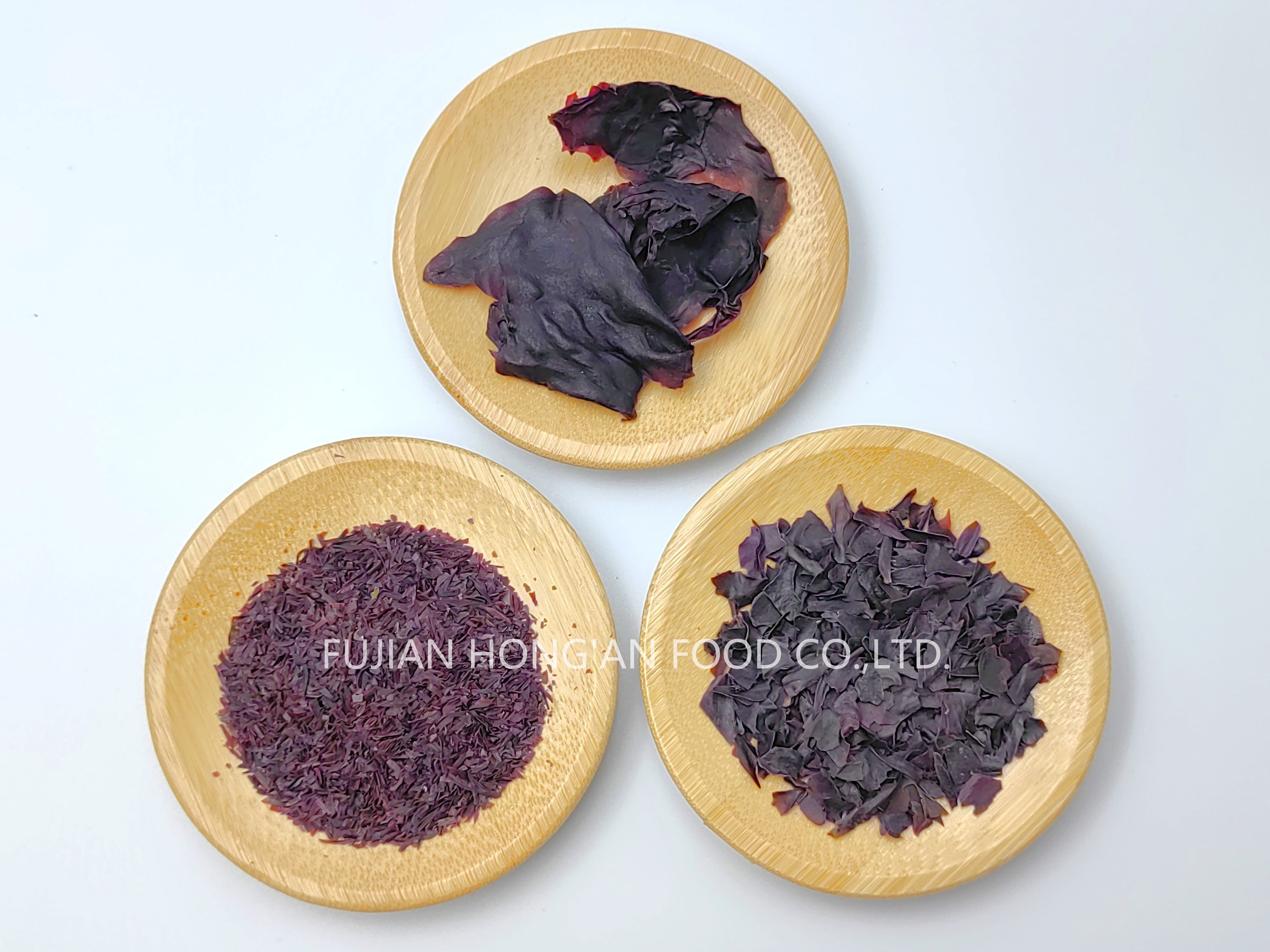 Umami Taste Premium Red Seaweed Dulse Purple Algae Chewy Texture